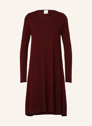 Allude Allude Strickkleid Mit Cashmere rot