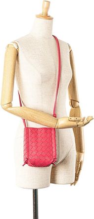 Bottega Veneta Hobo Bags - Mini Nappa Intrecciato The Knot Crossbody - Gr. unisize - in Gold - f&uuml;r Damen