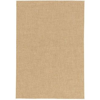 Sweeek Tapis int&eacute;rieur/ext&eacute;rieur effet jute coloris naturel. stabilis&eacute; aux UV 120 x 170 cm