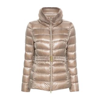 Herno Ultraleichte Daunenjacke aus Nylon - - Jackets - Damen - Grau - L