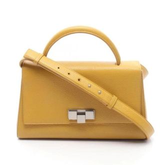Bottega Veneta Sac &agrave; main vintage doccasion - Femme - Pre-owned - Jaune - Taille: ONE Size