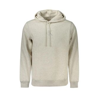 Calvin Klein Grauer Baumwollpullover - - Sweatshirts & Hoodies - Herren - Grau - S
