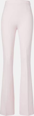 SAFiYAA High-Rise-Schlaghose Alexa aus Cr&ecirc;pe