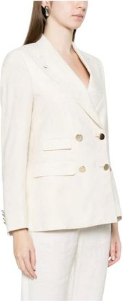 L.B.M. 1911 L.b.m. 1911 - Blazer Double-Bouton - Femme - Vestes - Beige - Taille: 34 FR
