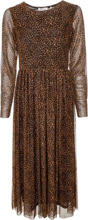 Rich & Royal Rich & Royal, Femme, Robes, Brun, Taille: 42 FR Leo Dress