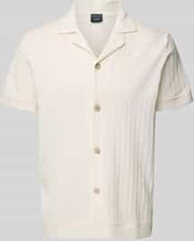 Joop Regular Fit Poloshirt mit durchgehender Knopfleiste