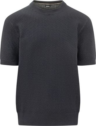 HUGO BOSS Homme, Pulls, Bleu, Taille: XL H-Nilton Maglia MM