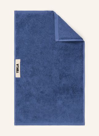 Tekla Tekla G&auml;stehandtuch blau