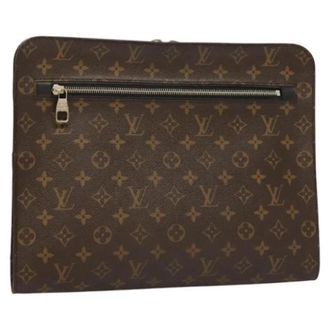 Louis Vuitton Pre-owned Canvas clutches - - Pre-owned - Damen - Braun - ONE SIZE