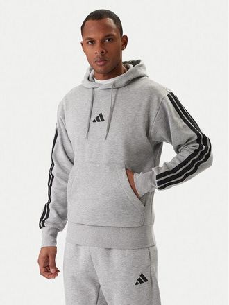 adidas Sweatshirt Essentials 3-Stripes JE6302 Grau Regular Fit