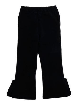 Marni Girls Cotton Pants Black Trousers