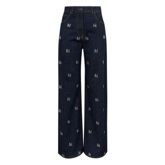 Msgm Wide Jeans - - Jeans - Damen - Blau - M