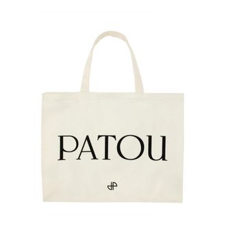Patou Gro&szlig;e Tragetasche - - Bags - Damen - Beige - ONE SIZE