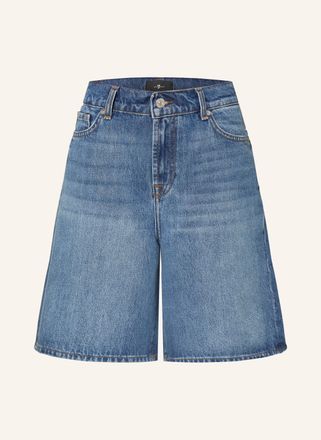 7 For All Mankind Jeansshorts Lola blau