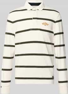 Superdry Regular Fit Poloshirt mit Logo-Stitching