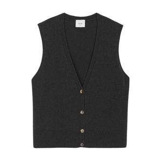 Alysi Weste aus Kaschmir - - Knitwear - Damen - Braun - M