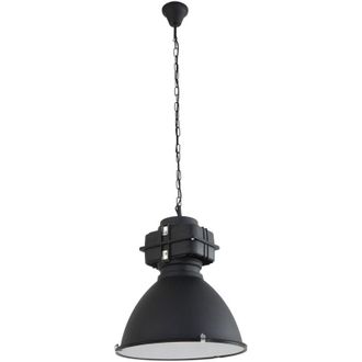 Steinhauer Steinhauer - Sienna Densi Dome Suspension Plafonniers Noir Mat, Verre Mat