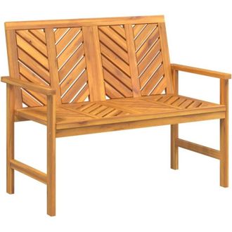 vidaXL Gartenbank 109 cm Massivholz Akazie Vidaxl