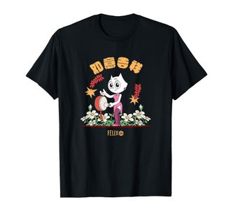 Felix The Cat Kitty Kat Lunar New Year Good Luck Celebration T-Shirt
