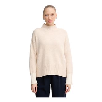 Marc Aurel Pull &agrave; col roul&eacute; - Femme - Pulls - Beige - Taille: 44 FR