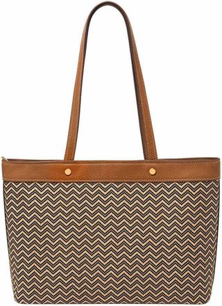 Fossil Damen Jessie Tragetasche, Mokka Braun