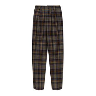 Etro Wollfaltenhose - - Trousers - Damen - Mehrfarbig - S