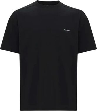 Genti Homme, Tops, Noir, Taille: 2XL Relaxed Tee Backprint
