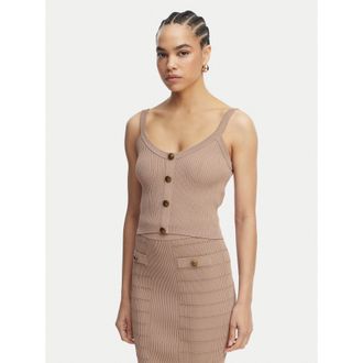 Guess Top W5YR10 Z0130 Braun Regular Fit