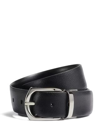 Ermenegildo Zegna ceinture en cuir - Noir