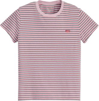 Levi's Damen Perfect Tee,Coriander Stripe Fra,XS