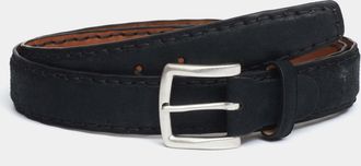 Reptiles House Noble - Wildledergürtel - Schwarz