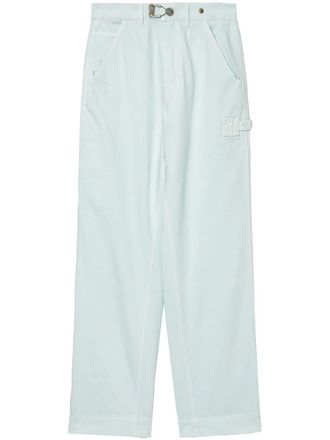 Objects IV Life jean droit à logo imprimé - Bleu