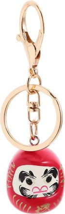 Valiclud Japanischer Daruma Schl&uuml;sselanh&auml;nger Gl&uuml;ckspuppe Anh&auml;nger Taschenanh&auml;nger Rucksack-Schl&uuml;sselanh&auml;nger Mini Deko F&uuml;r Damen Und Herren