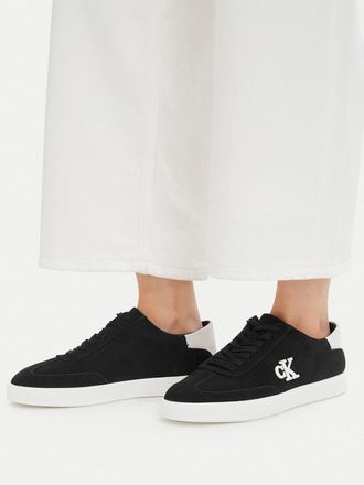 Calvin Klein Sneakers Calvin Klein Low Pro Cups Wt Suede Mg HW0HW03144 Schwarz