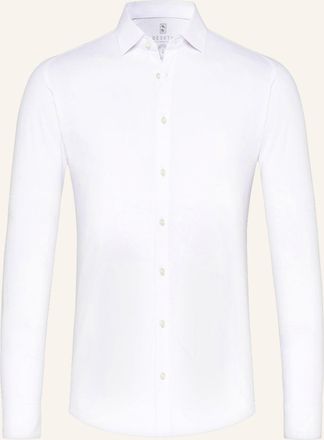 DeSoto Desoto Jerseyhemd Slim Fit weiss