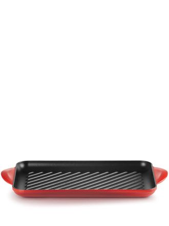 LE CREUSET Grill rectangulaire traditionnel - Noir