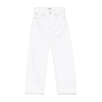 A Gold E Off-White Low Curve Jeans - - Jeans - Damen - Wei&szlig; - W30