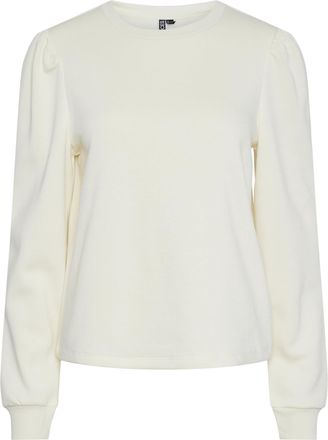 Pieces Pcchilli Ls Puff Sweat Noos Cp Bc