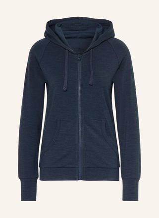 super.natural Trainingsjacke Everyday Mit Merinowolle blau
