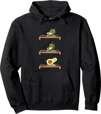 Huebucket Avocado Pilates Pullover Hoodie