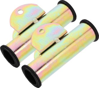 NUOBESTY 1 Paar Metall Scharnier Verschluss Reparaturset f&uuml;r 20mm Klapp Strandst&uuml;hle und Liegest&uuml;hle Sto&szlig;festes Scharnier mit Sicherer Schraubbefestigung R&uuml;cke