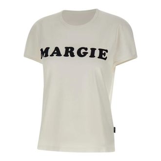 Maison Margiela Vintage Jersey T-Shirt - - Tops - Damen - Wei&szlig; - M