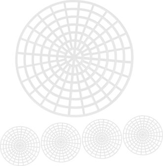 Cabilock 5 Stück Teiliges Gemüsepresswerkzeug für Fermentation Praktische Pressplatte aus Kunststoff für Zubereitung von Eingelegtem Gemüse und Kimchi für Eins