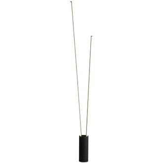 Mantra Lampadaire design, Lampadaire Vertical en led 44W par Mantra Noir en Metal Mantra