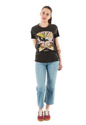 Only Tee Shirt Lucy Black Grateful XS