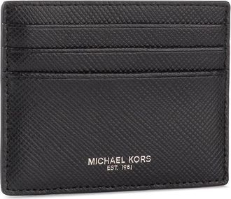 Michael Kors Kreditkartenetui Tall Card Case 39F6LHRD2L Schwarz