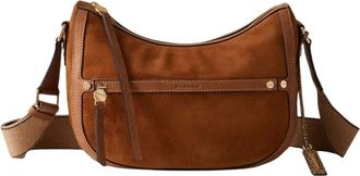 Borbonese Femme, Sacs, Brun, Taille: ONE Size Sacs bandouli&egrave;re