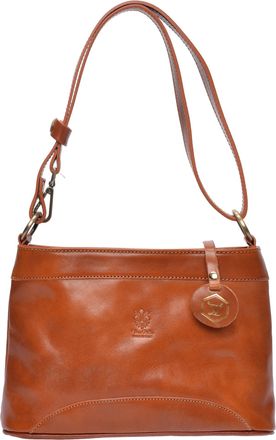 Luisa Vannini Braun Rindsledertasche