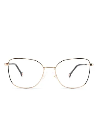 Carolina Herrera Brille mit Cat-Eye-Gestell - Gold