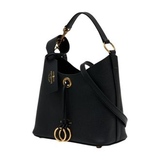 Balenciaga Womens Carrie Shoulder Bag Black Calfskin